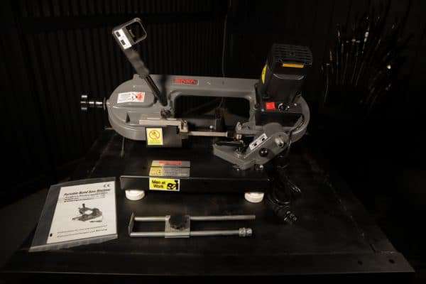 BS-85 Portable Band Saw Review forward from Welding Empire